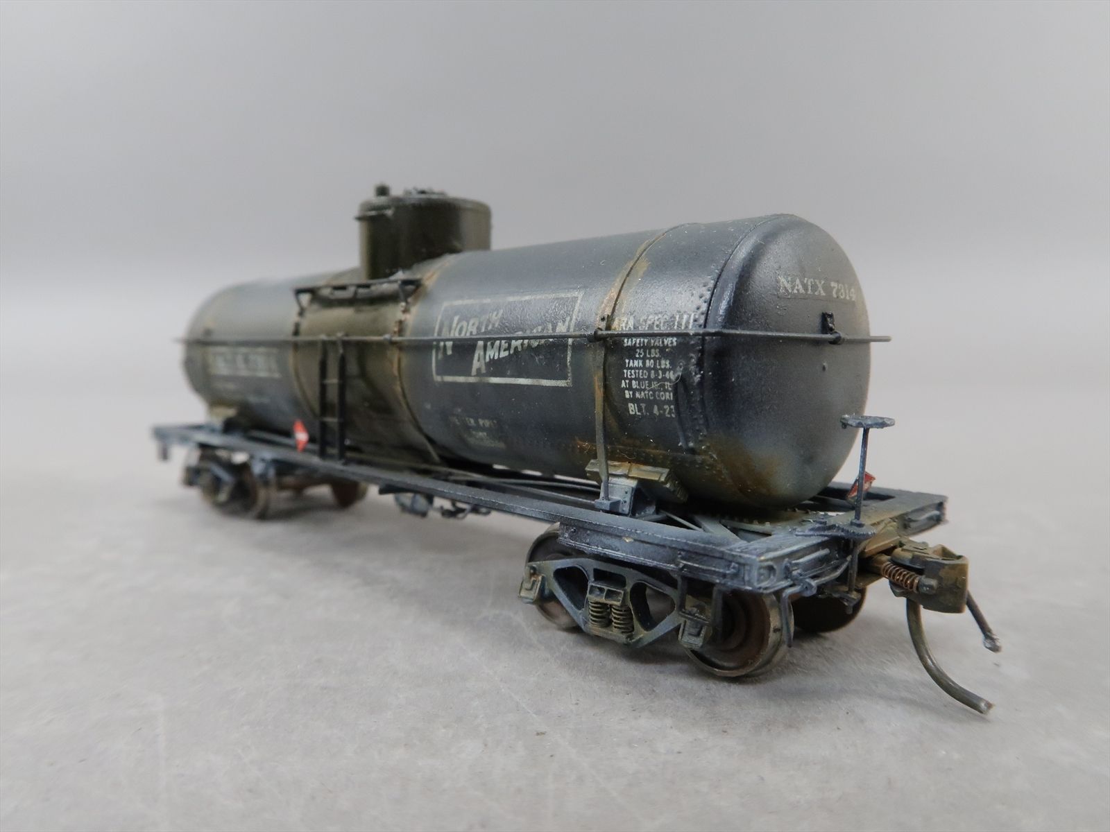 HO Brass Model - OMI 3133 NATX ACF Single Dome Insulated Low Pressure ...