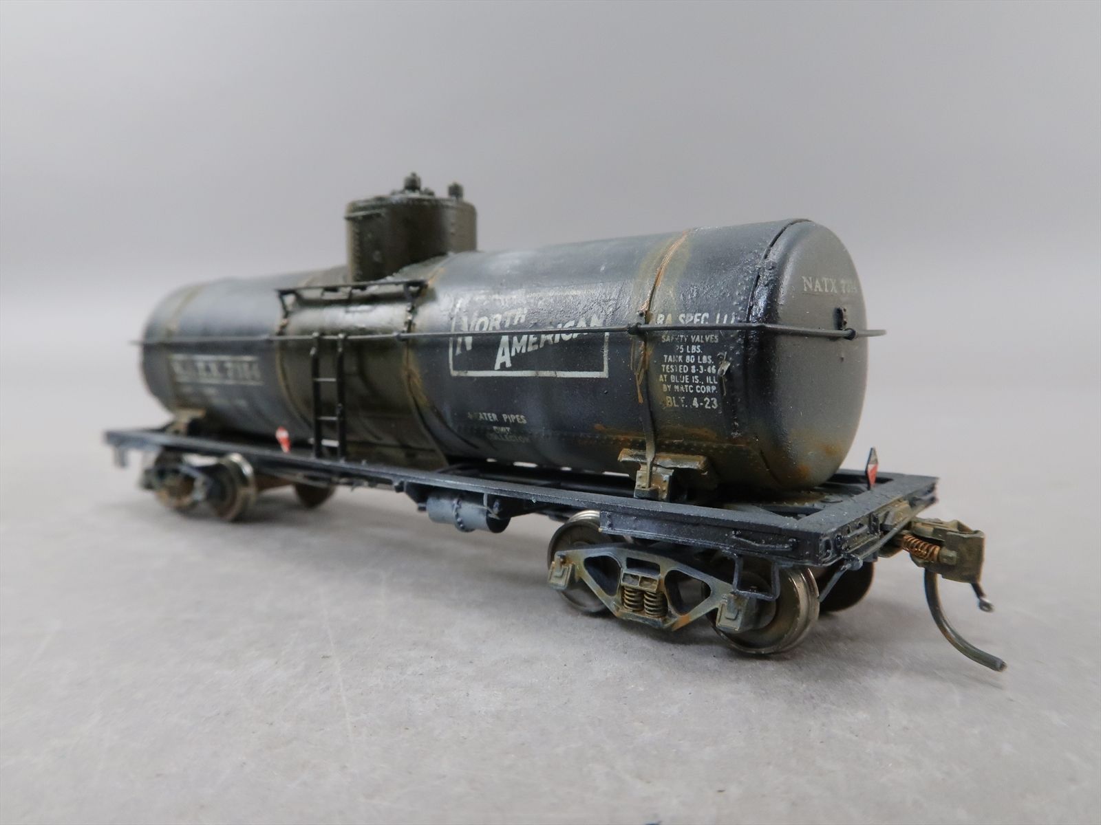 HO Brass Model - OMI 3133 NATX ACF Single Dome Insulated Low Pressure ...