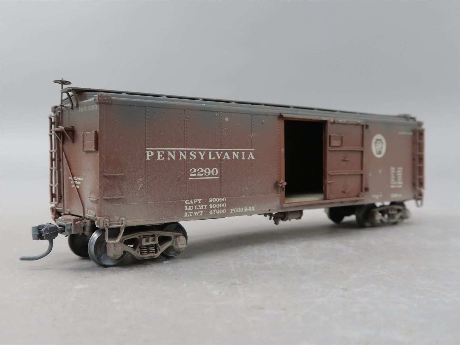 HO Brass Model - OMI 3015 PRR Pennsylvania X-29 Boxcar #2290 - Custom ...