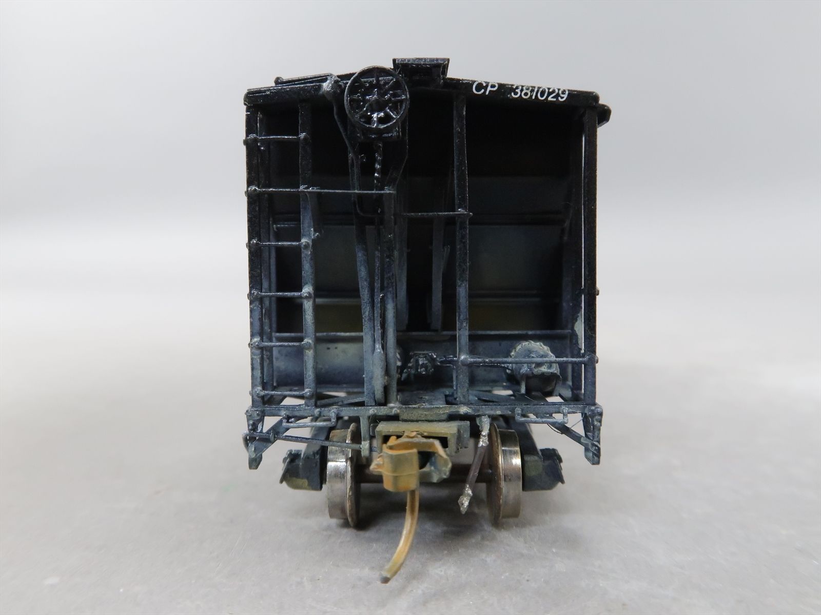 HO Brass Model - OMI 3182 CP CPR Canadian Pacific Slab Side Covered Hopper #381029 - Custom ...