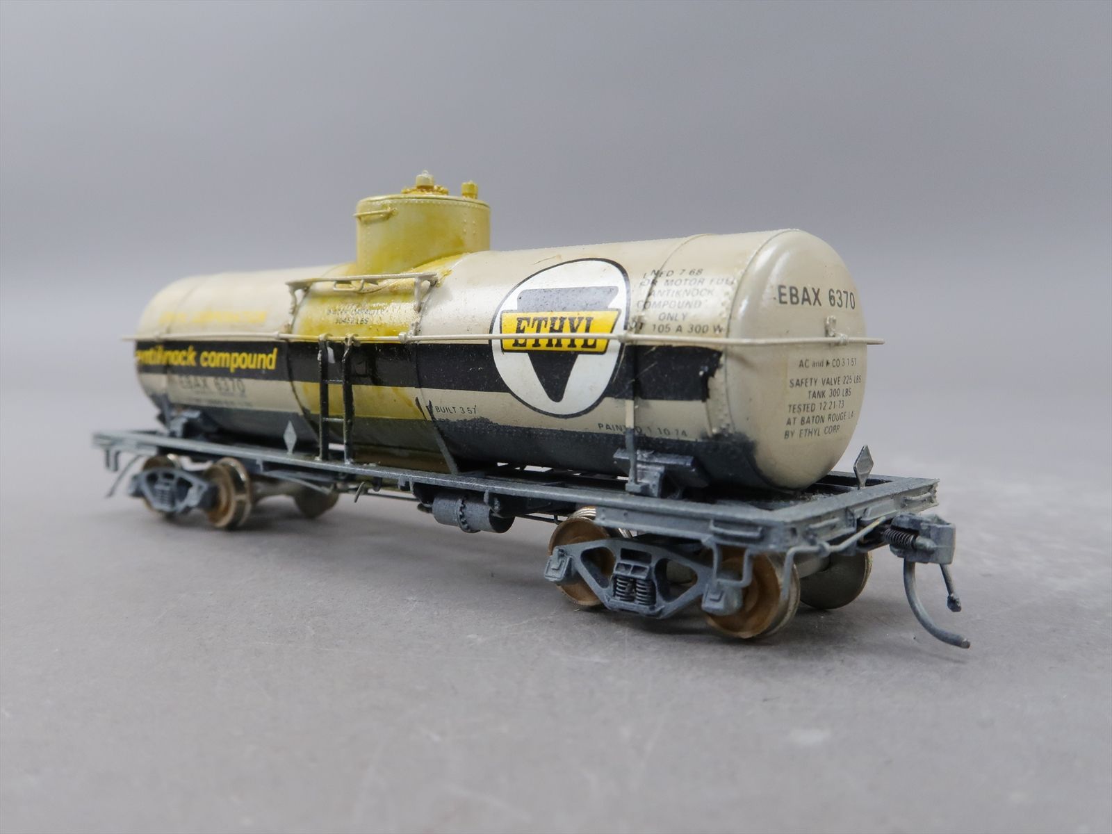 HO Brass Model - OMI 3130 ACF EBAX 8000 Gallon Single Dome Tank Car ...
