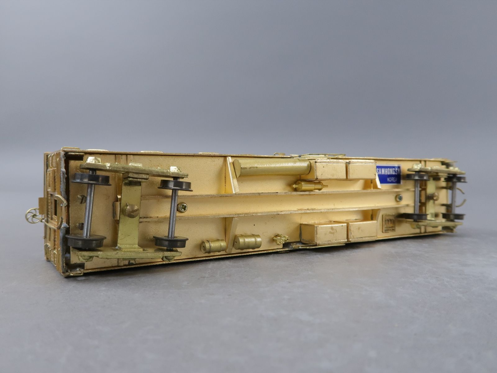 HO Brass Model - HM Hallmark AT&SF Santa Fe Dynamometer Car #29 ...