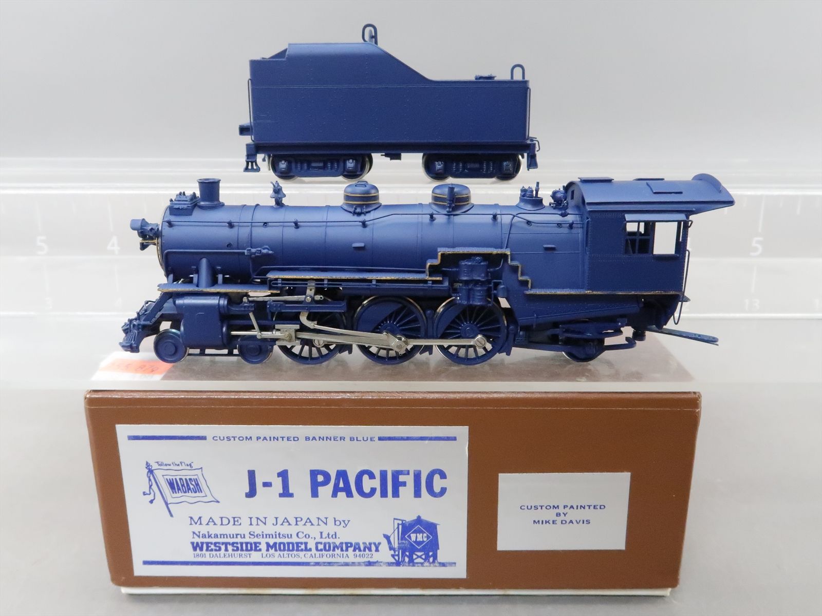 HO Brass Model - WMC WAB Wabash J-1 4-6-2 Worthington FWH - Custom by ...
