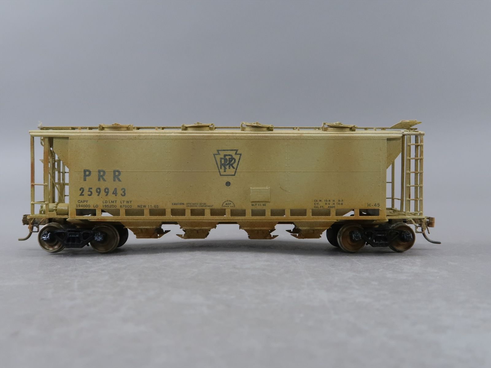 HO Brass Model - OMI 3219 TH&B as PRR Pennsylvania Slab Side Covered ...