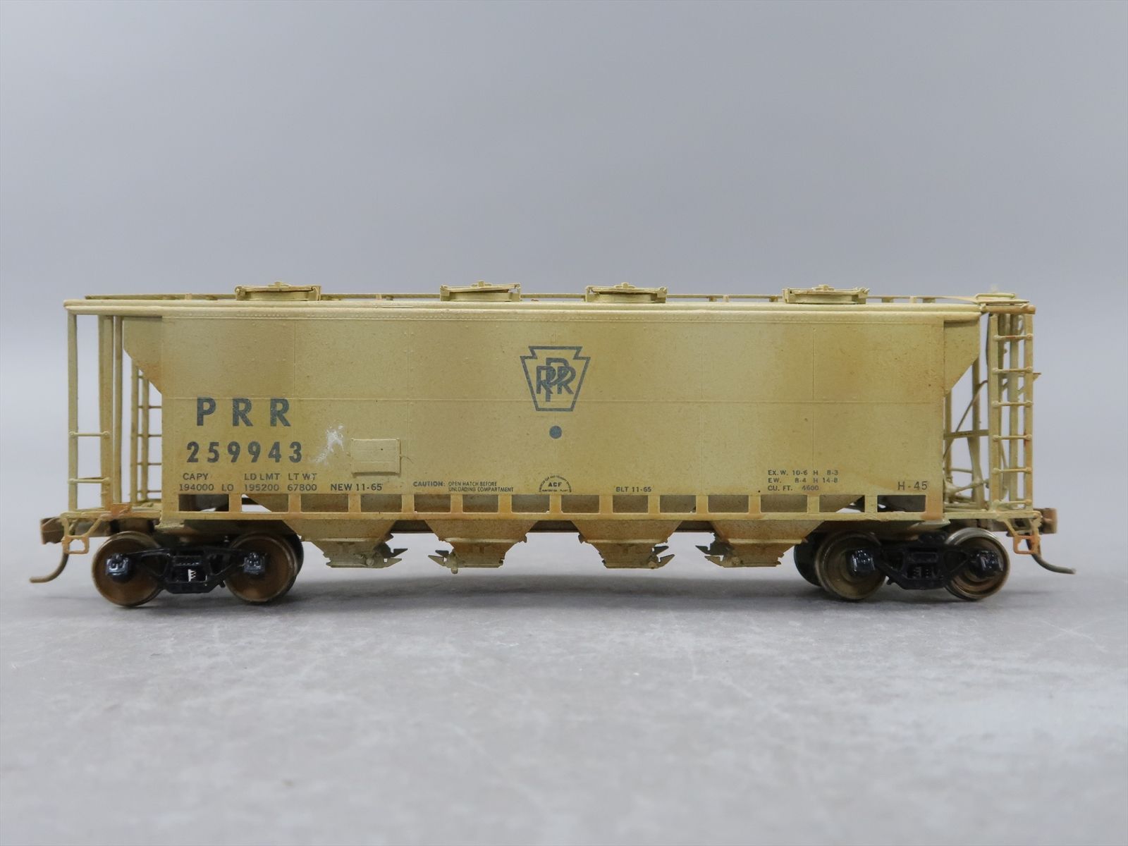 HO Brass Model - OMI 3219 TH&B as PRR Pennsylvania Slab Side Covered ...