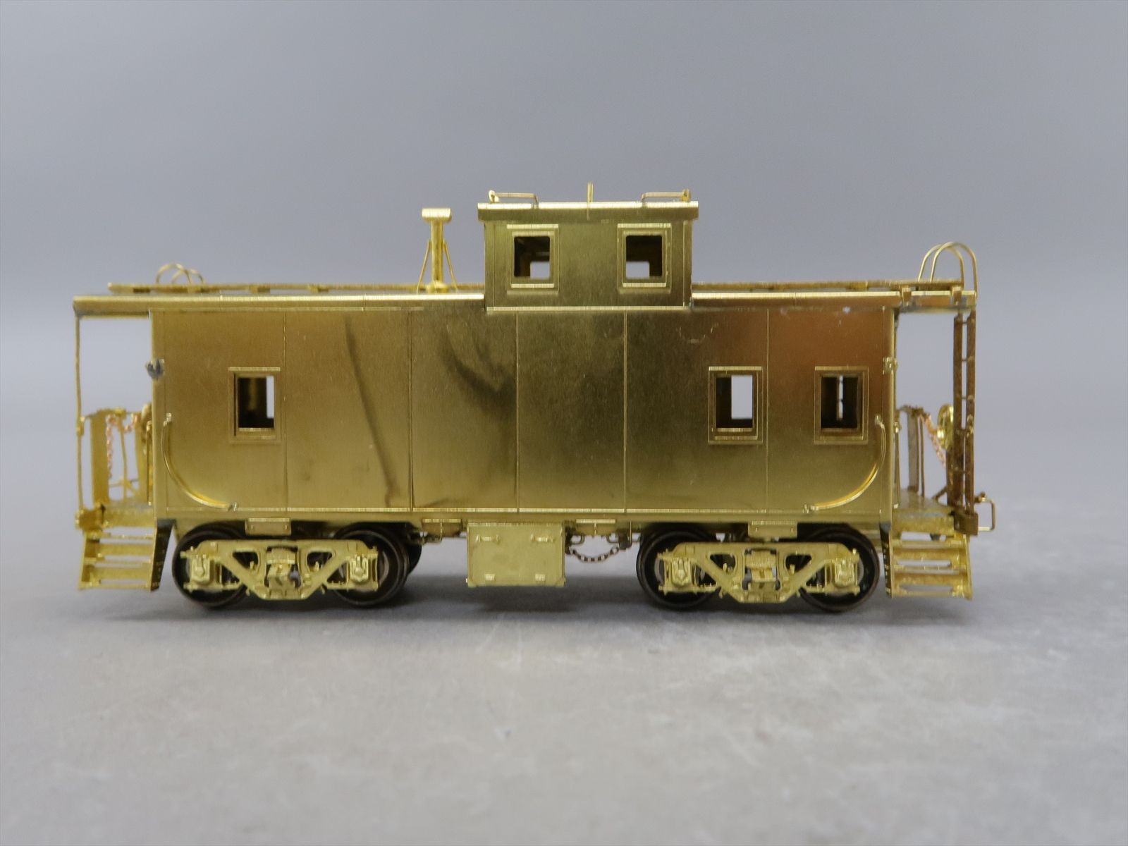 HO Brass Model - OMI 3810 ERIE Off-Set Cupola Welded Caboose Radio ...