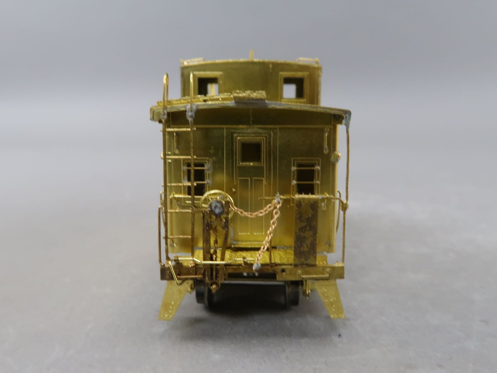 HO Brass Model - OMI 3810 ERIE Off-Set Cupola Welded Caboose Radio ...