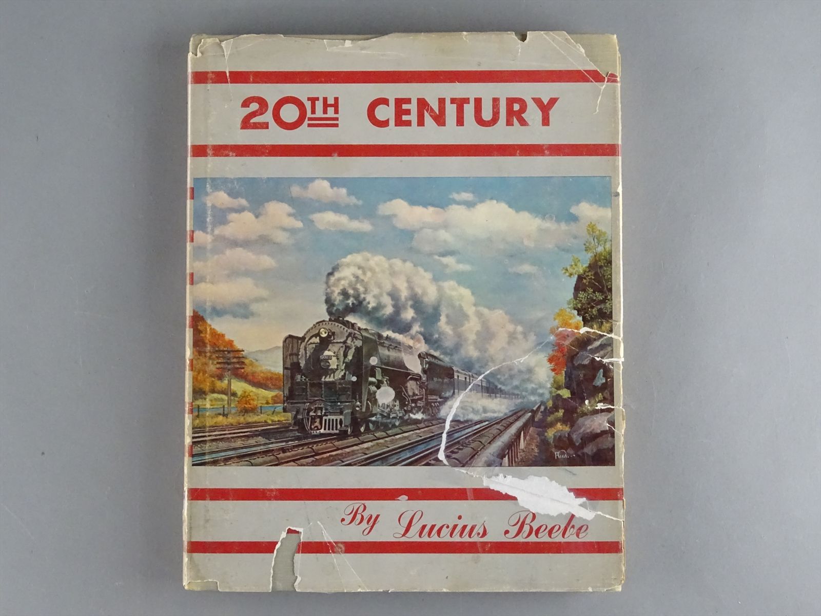 Railroad Book - 20th Century - Lucius Beebe - 180 pages
