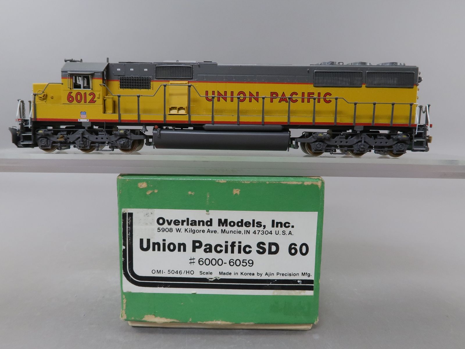 HO Brass Model - OMI 5046 UP UP Union Pacific SD60 #6012 - Custom ...