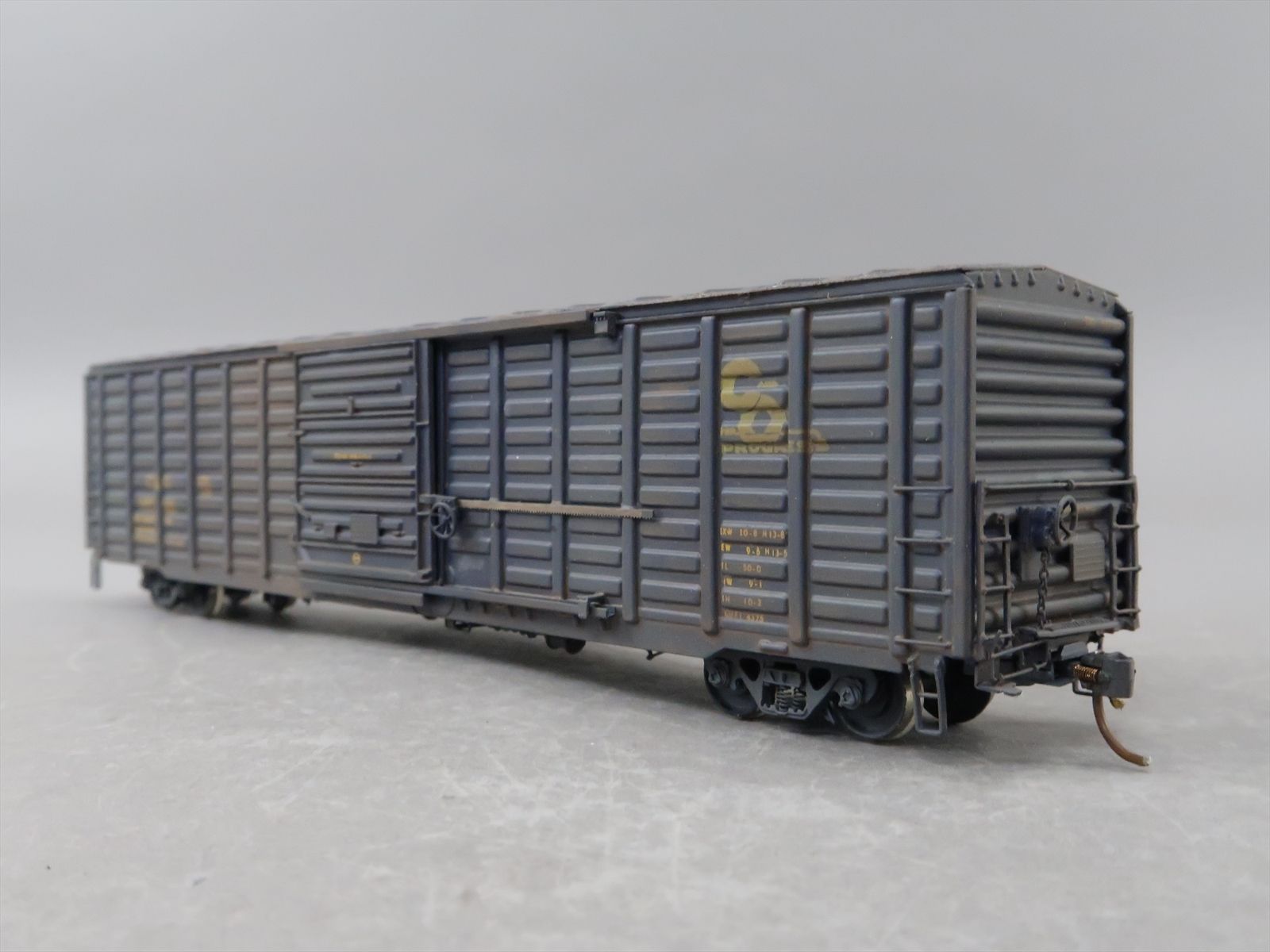 HO Brass Model - OMI 3020 C&O Chesapeake & Ohio P/S Waffle Boxcar Box ...
