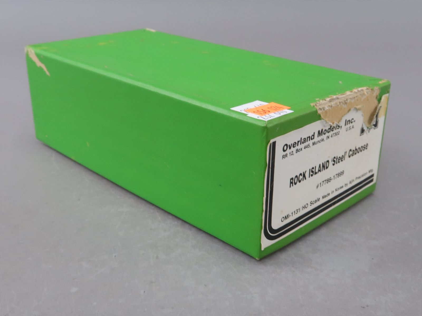 HO Brass Model - OMI 1131 RI CRI&P Rock Island Steel Caboose #17063 ...