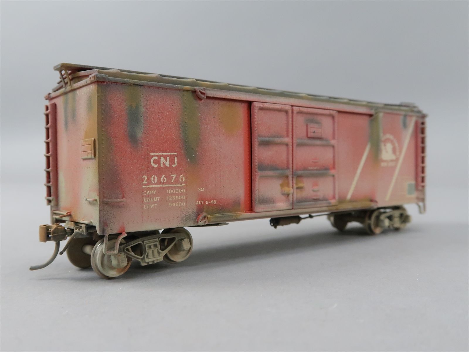 HO Brass Model - Oriental 0387 CNJ Central New Jersey 42' Automobile ...