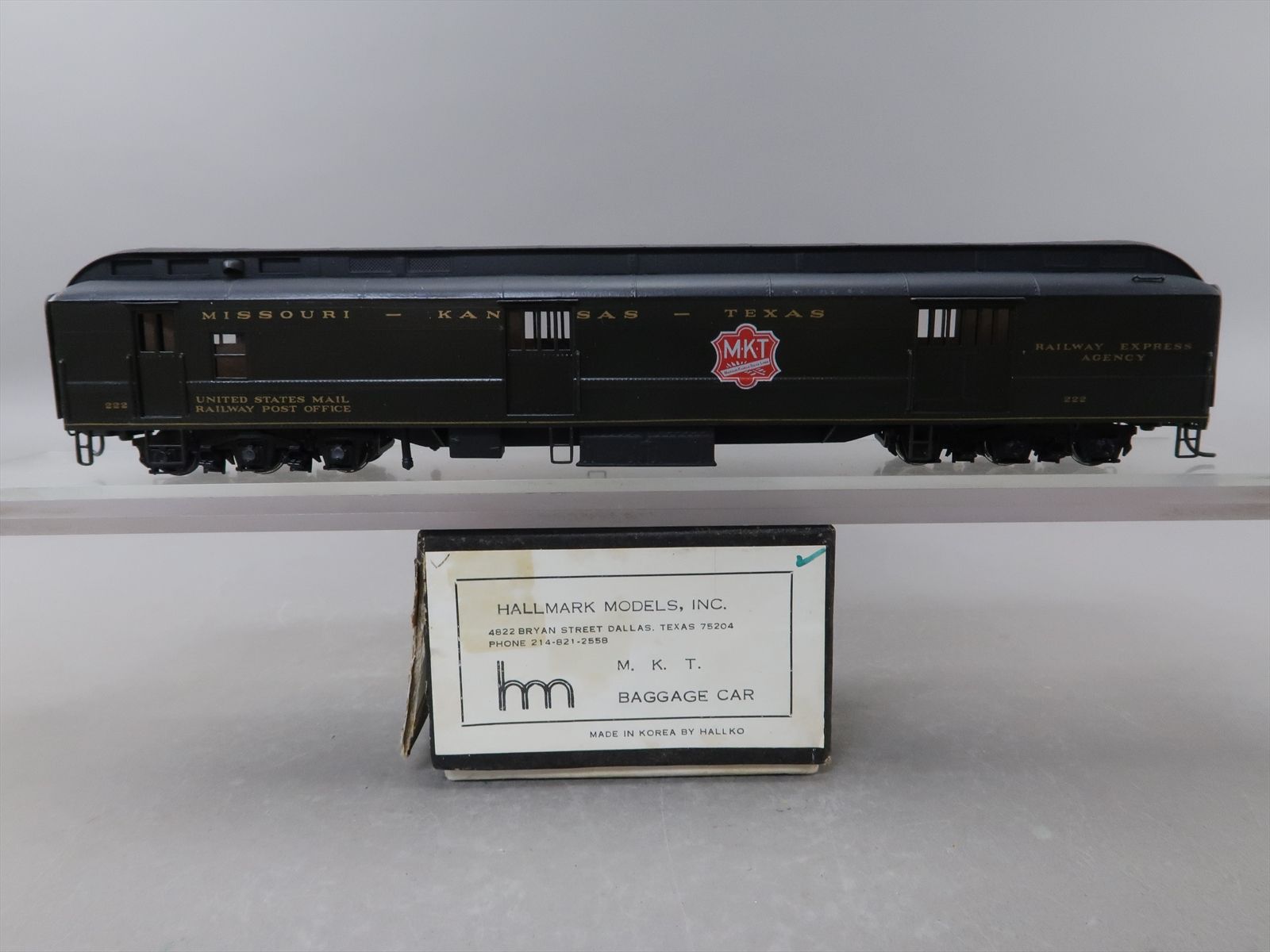 HO Brass Model - Hallmark MKT KATY Missouri Kansas Texas Baggage Car ...