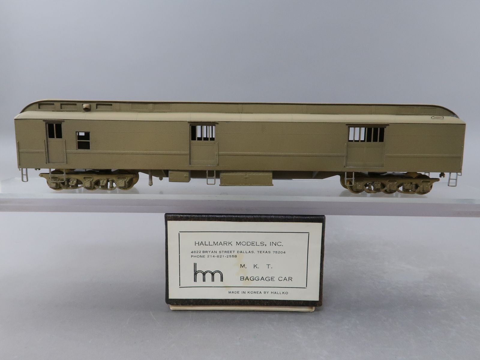 HO Brass Model - Hallmark MKT KATY Missouri Kansas Texas Baggage Car ...
