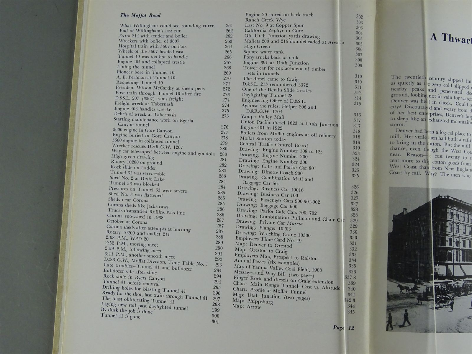Railroad Book - The Moffat Road - Edward T. Bollinger & Frederick Bauer ...