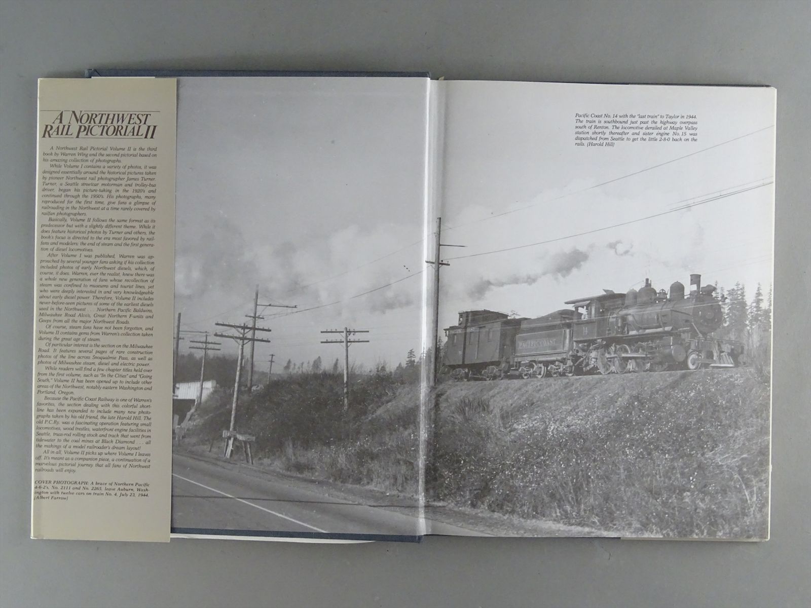 Railroad Book - A Northwest Rail Pictorial Vol. II - Warren Wing - 192 ...