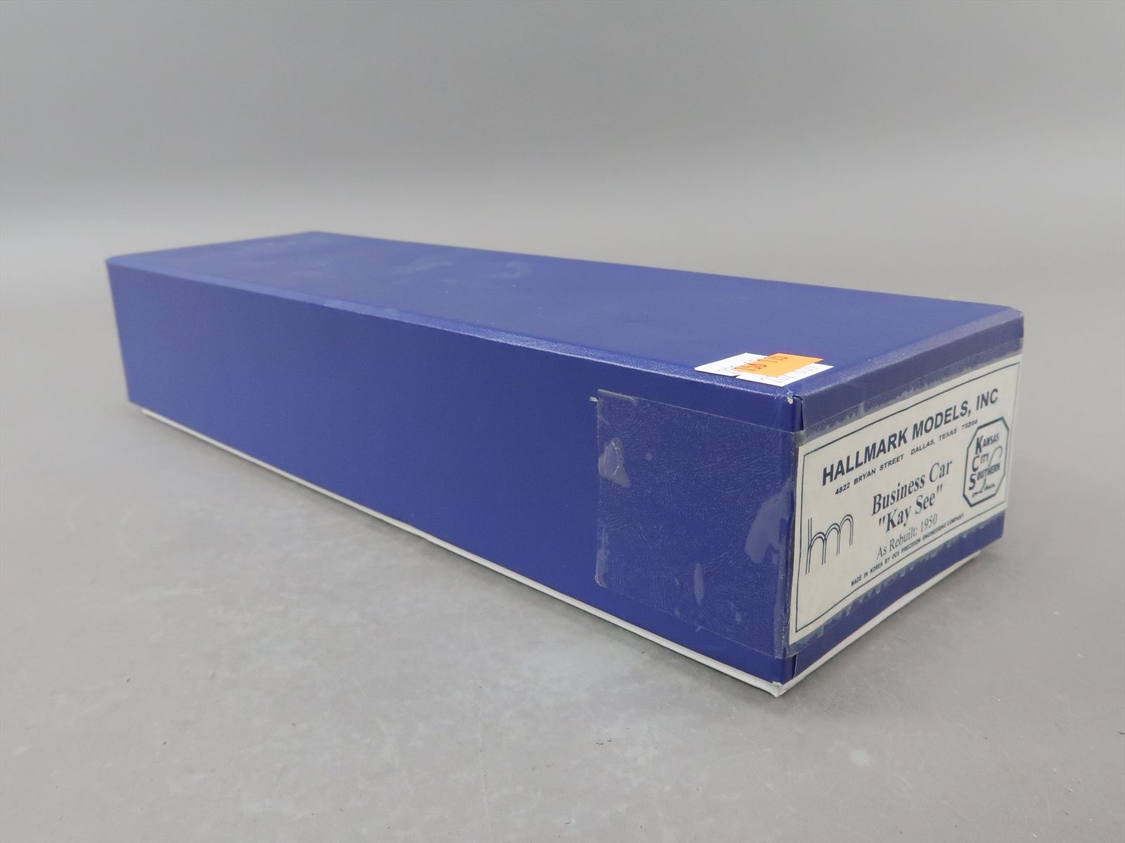 HO Brass Model - HM Hallmark KCS Kansas City Southern Business Car Kay ...