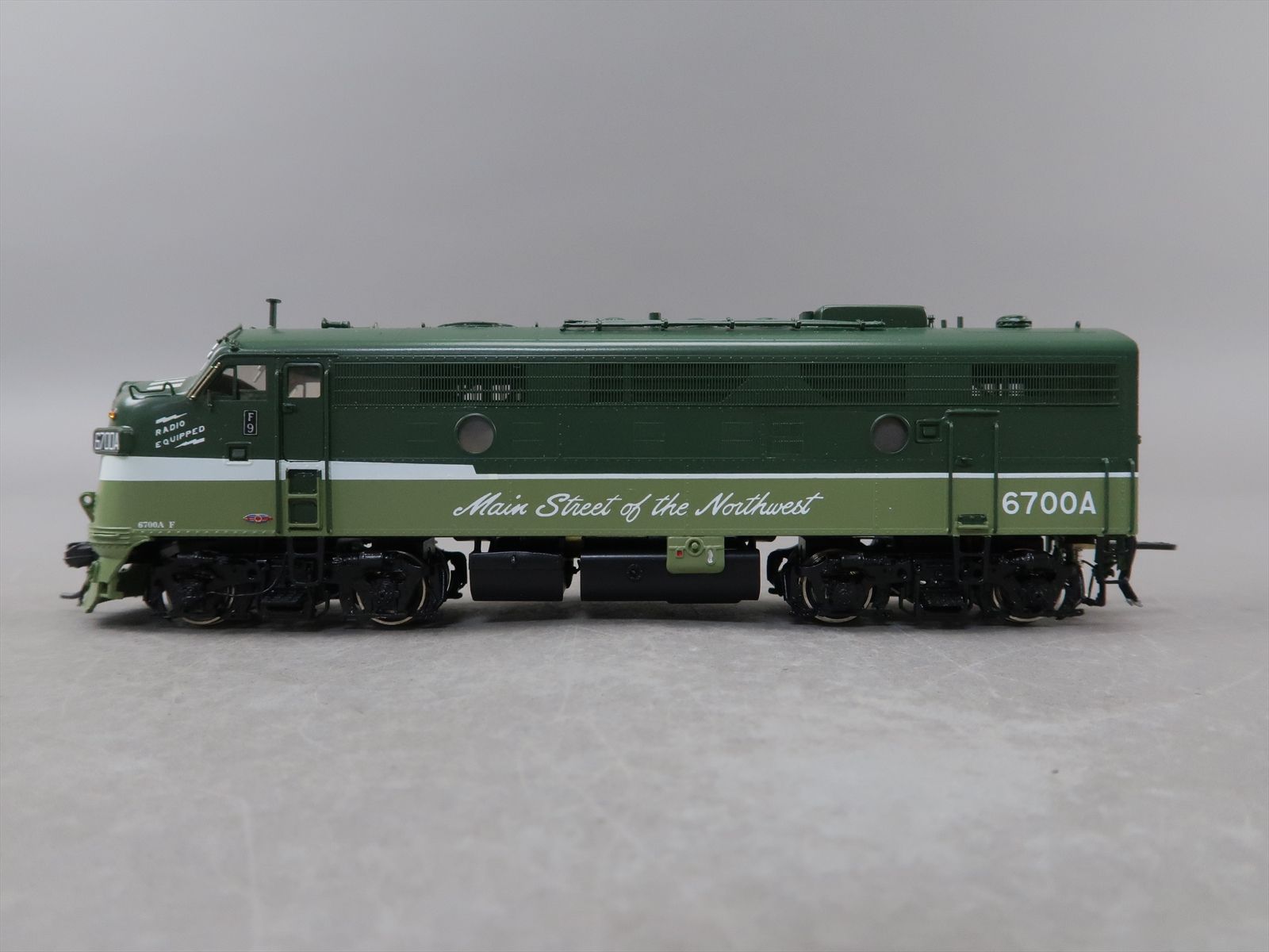 HO Brass Model - OMI 6511 NP Northern Pacific F9 F9A Main Street of the ...
