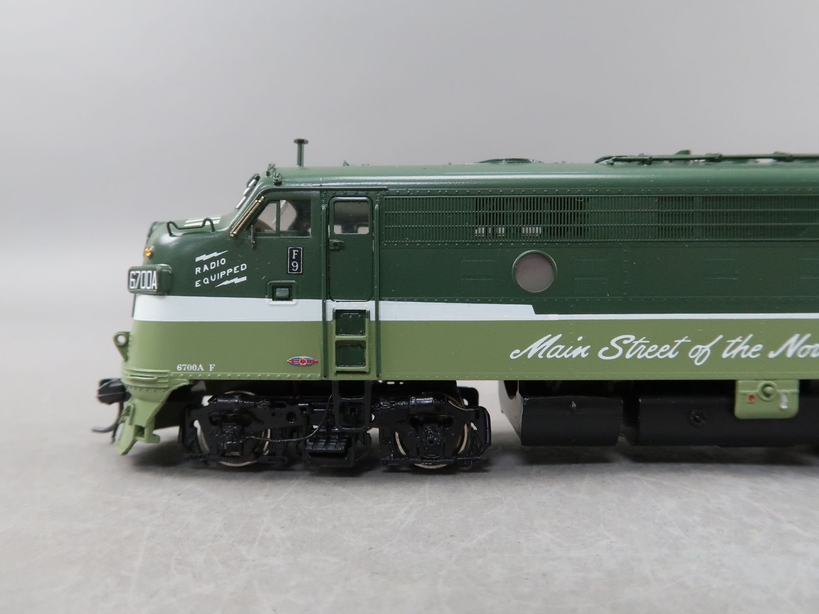 HO Brass Model - OMI 6511 NP Northern Pacific F9 F9A Main Street of the ...
