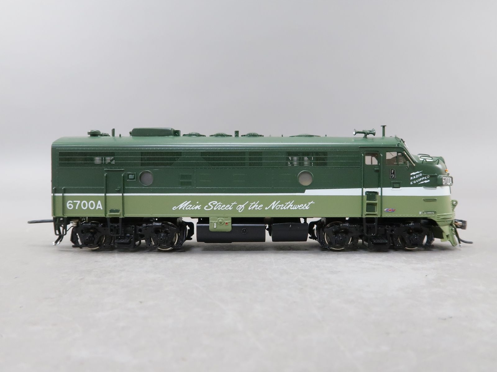 HO Brass Model - OMI 6511 NP Northern Pacific F9 F9A Main Street of the ...