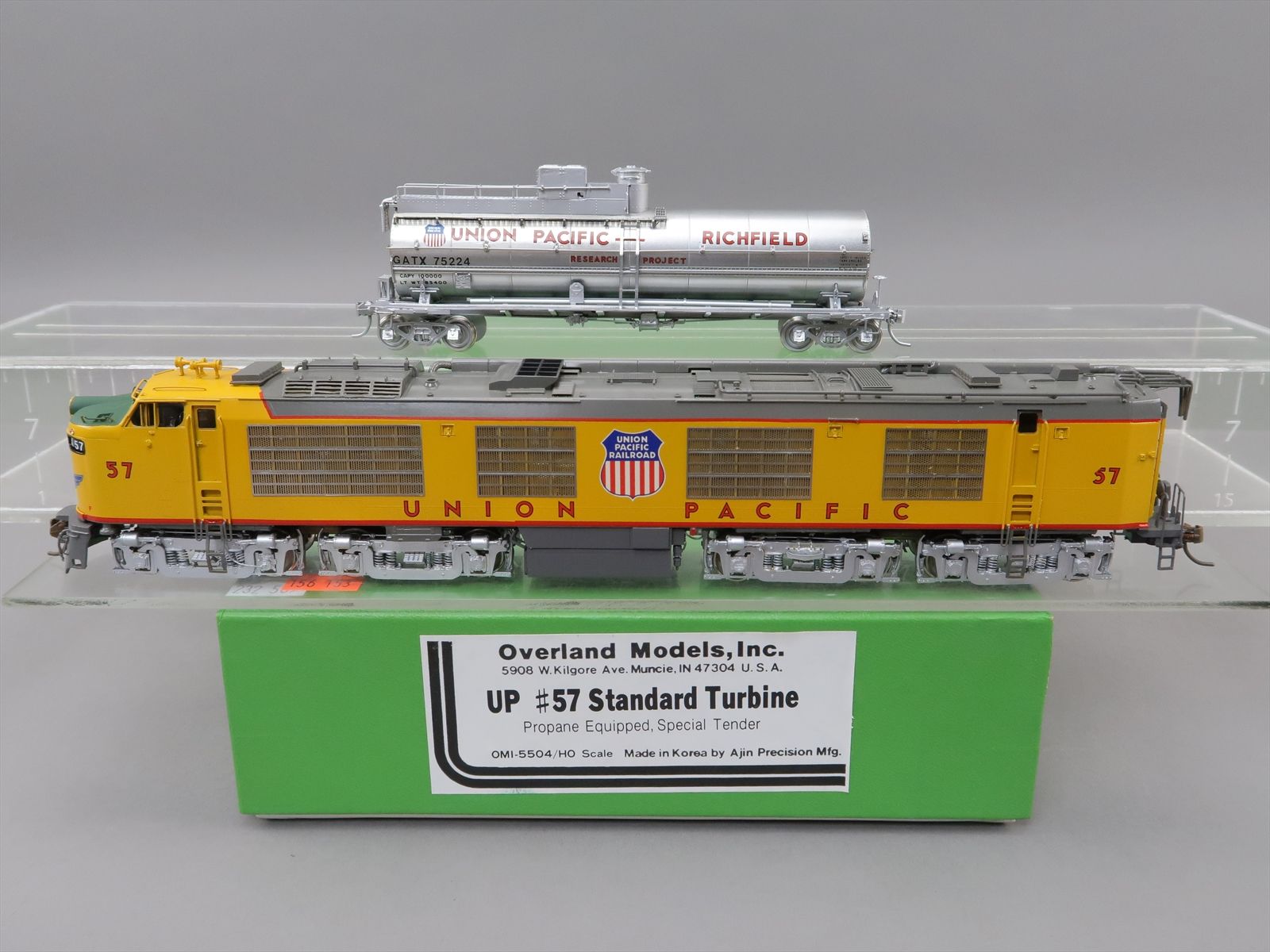 HO Brass Model - OMI 5504 UP Union Pacific Standard Turbine w/ Special ...