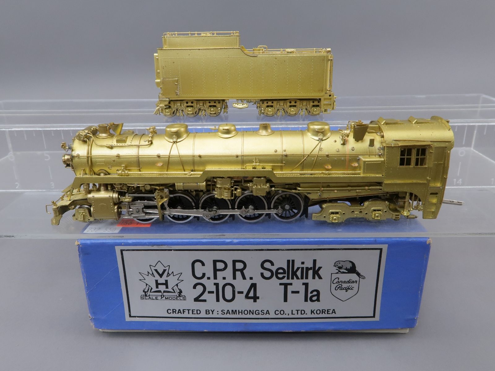 HO Brass Model - VH Van Hobbies CP CPR Canadian Pacific Selkirk T-1a 2 ...