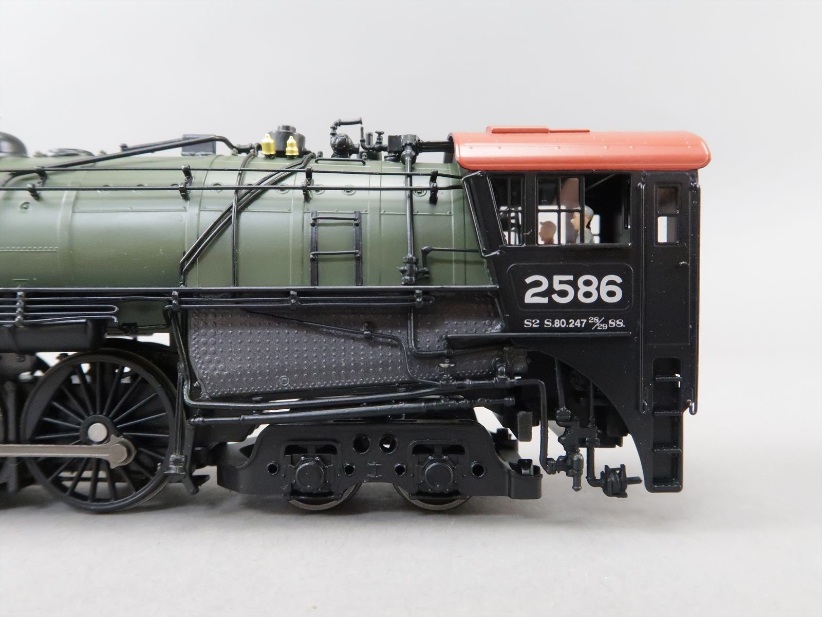 HO Brass Hybrid Model - BLI 2874 GN Great Northern S2 4-8-4 Open Cab ...