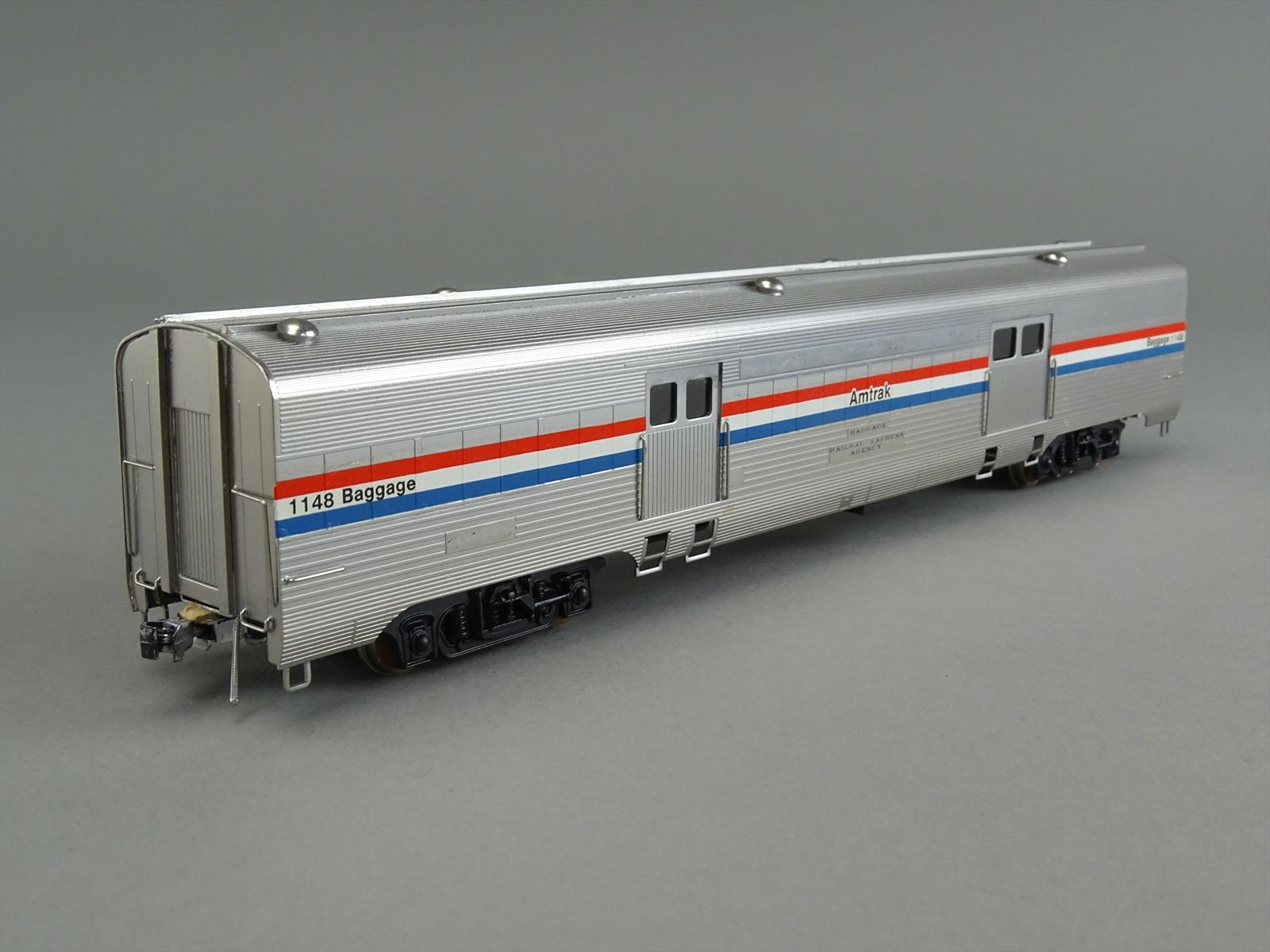 HO Brass Model - TCY AT&SF as AMT Amtrak Baggage #1148 - Custom - 1988 ...