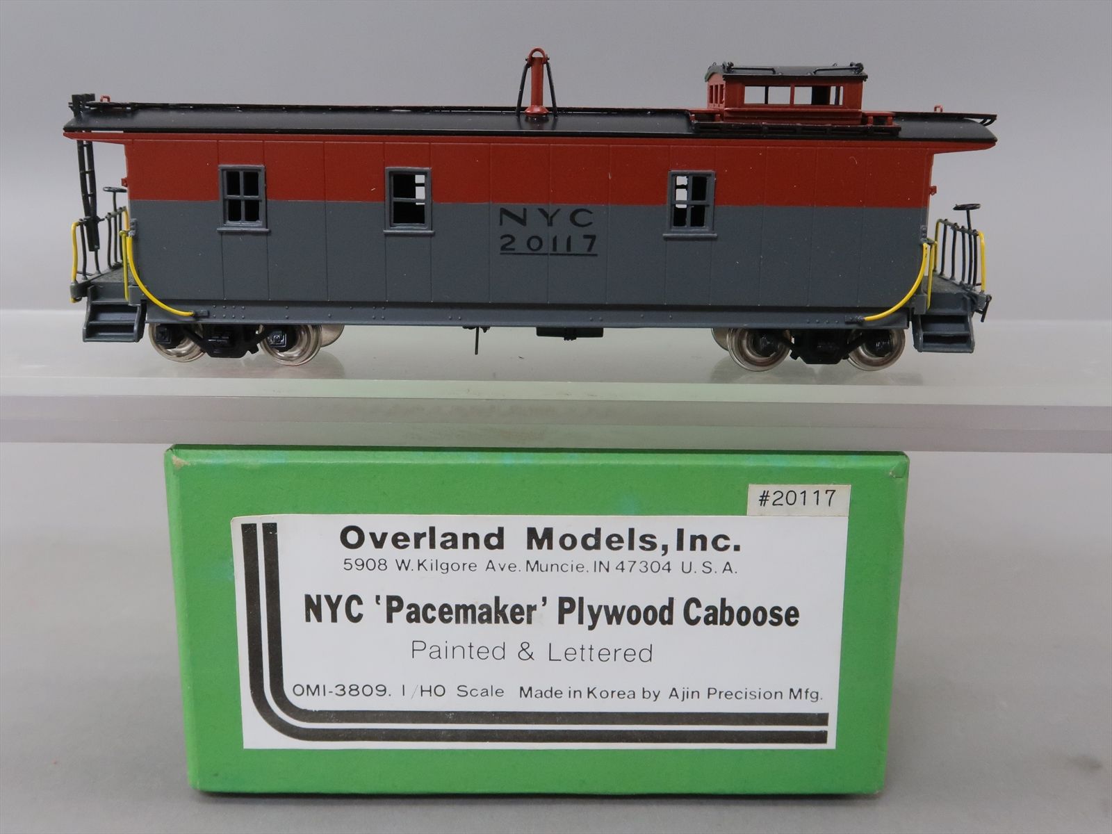 HO Brass Model - OMI 3809.1 NYC New York Central Pacemaker Plywood ...