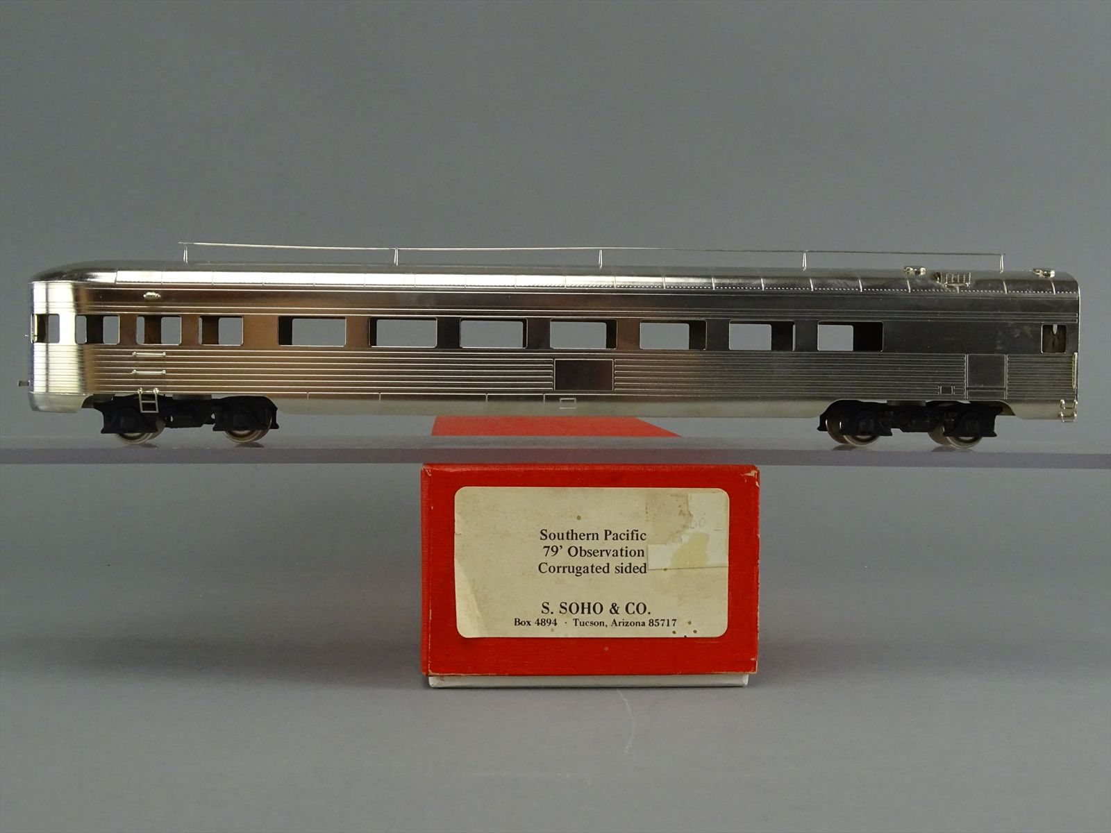 HO Brass Model - Soho 0313 SP Southern Pacific 79' Corrugated Side ...
