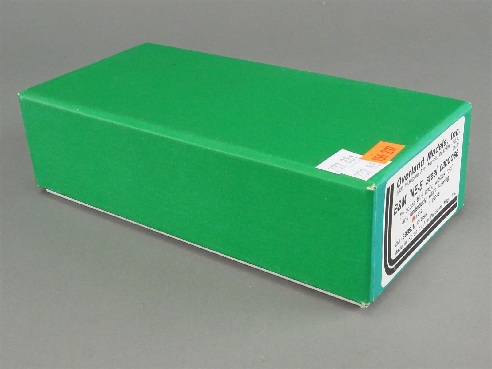 HO Brass Model - OMI 3985.1 B&M Boston & Maine NE-5 Steel Caboose #C-2 ...