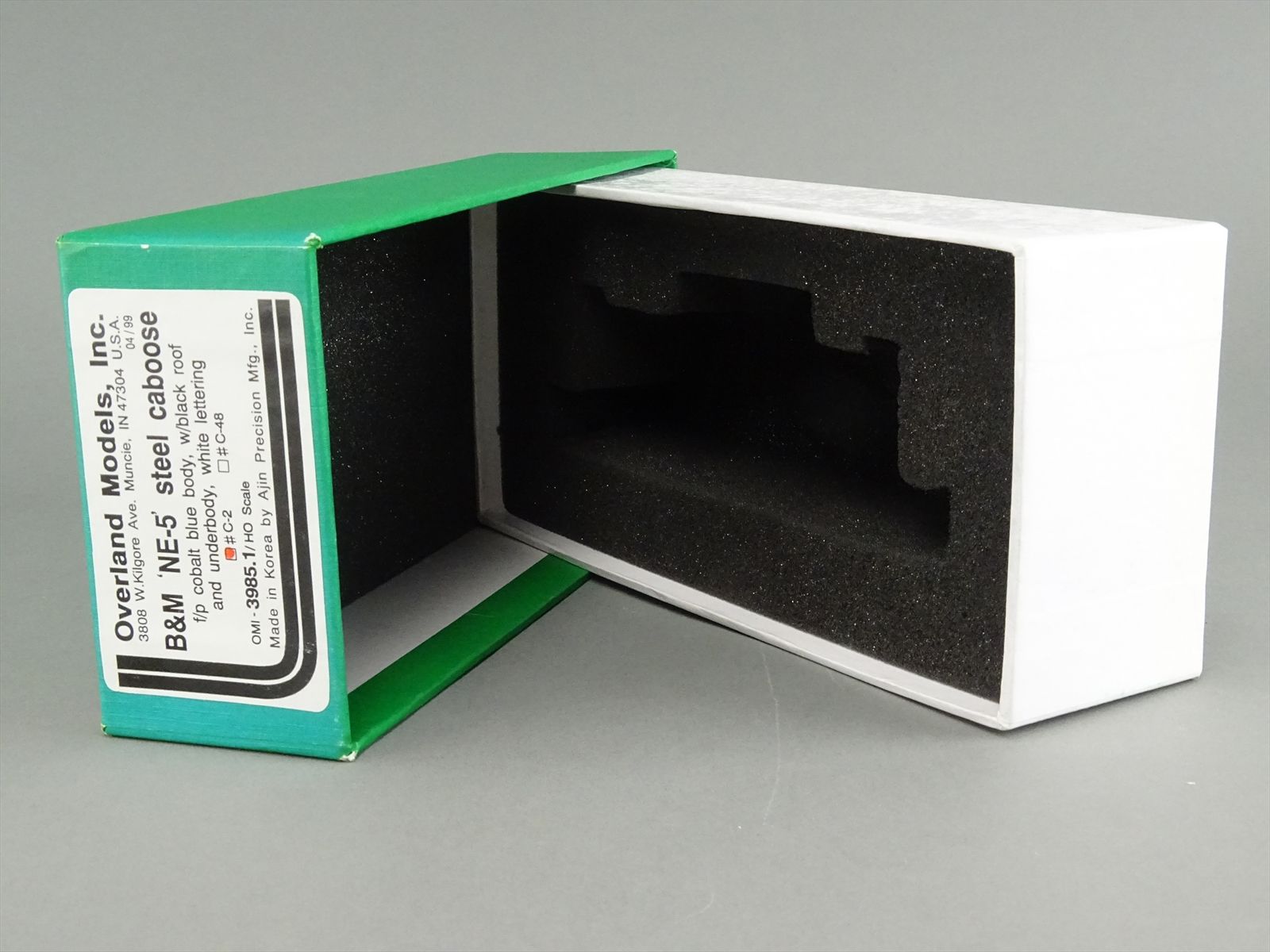 HO Brass Model - OMI 3985.1 B&M Boston & Maine NE-5 Steel Caboose #C-2 ...