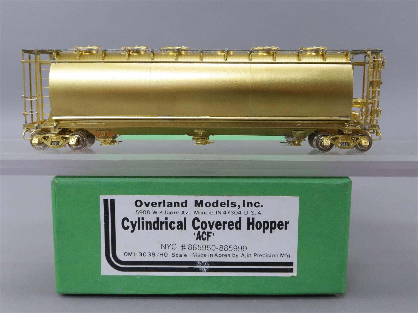 HO Brass Model - OMI 3039 NYC New York Central ACF Cylindrical Covered ...