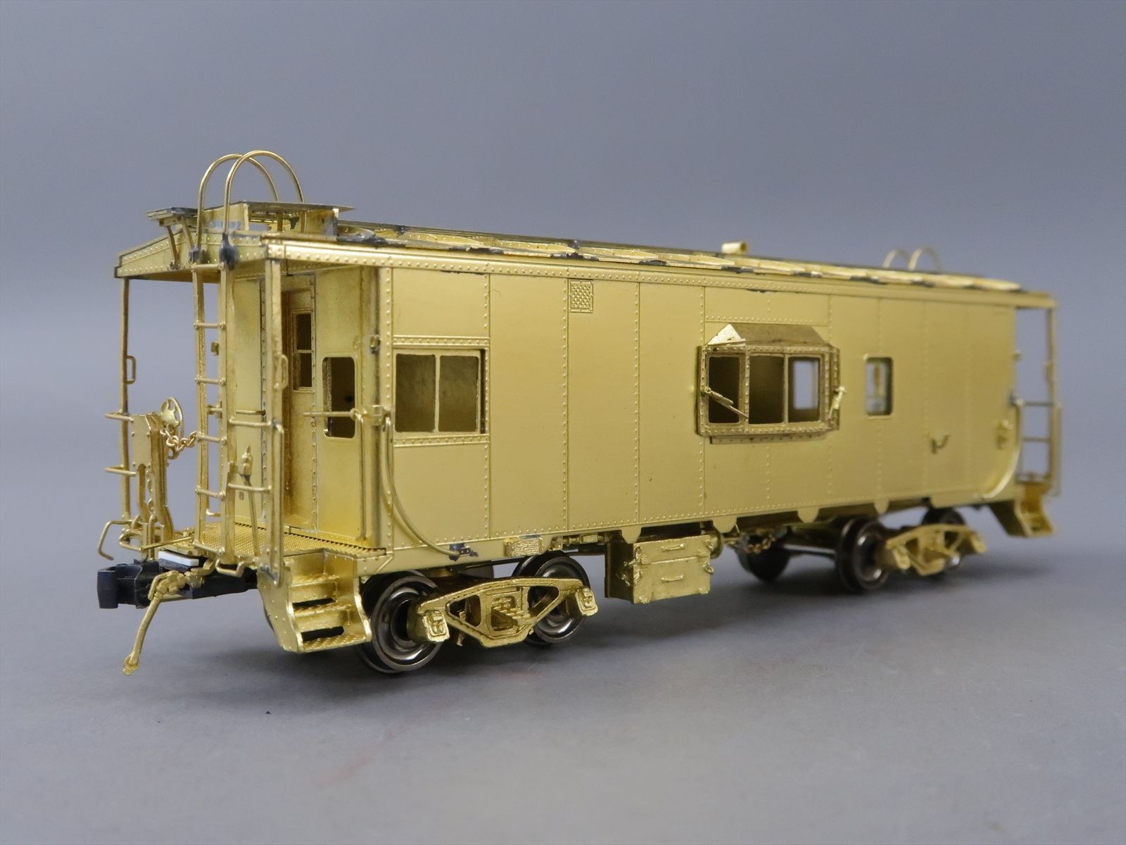 HO Brass Model - OMI 3893 NYC New York Central N7B Bay Window Caboose ...
