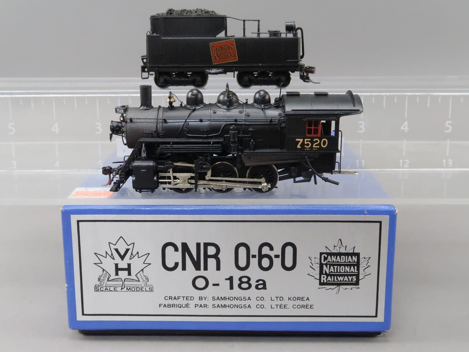 HO Brass Model - VH Van Hobbies CN CNR Canadian National O-18a 0-6-0 ...