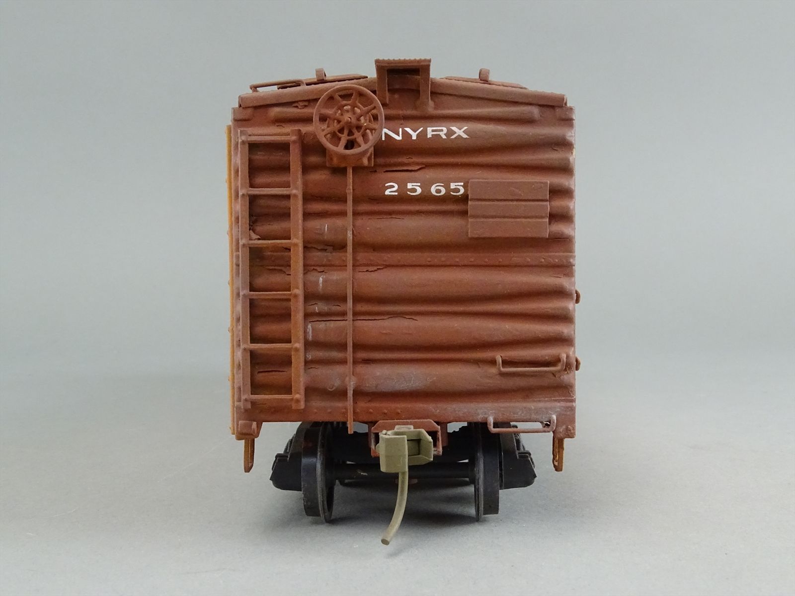 O Brass Model - MG Max Gray SFRD as NYRX NYC New York Central 40' Steel Freight Reefer #2565 ...