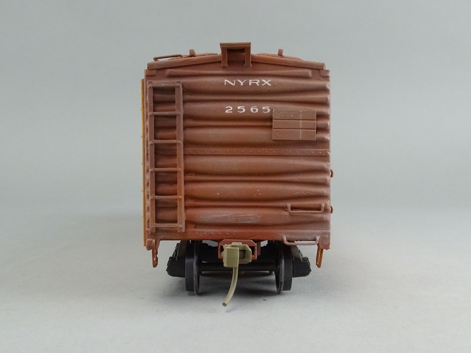 O Brass Model - MG Max Gray SFRD as NYRX NYC New York Central 40' Steel Freight Reefer #2565 ...