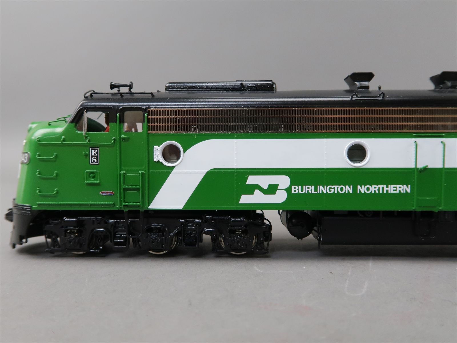 HO Brass Model - UTI 5363-2 BN Burlington Northern E8 E8A Hockey Stick ...