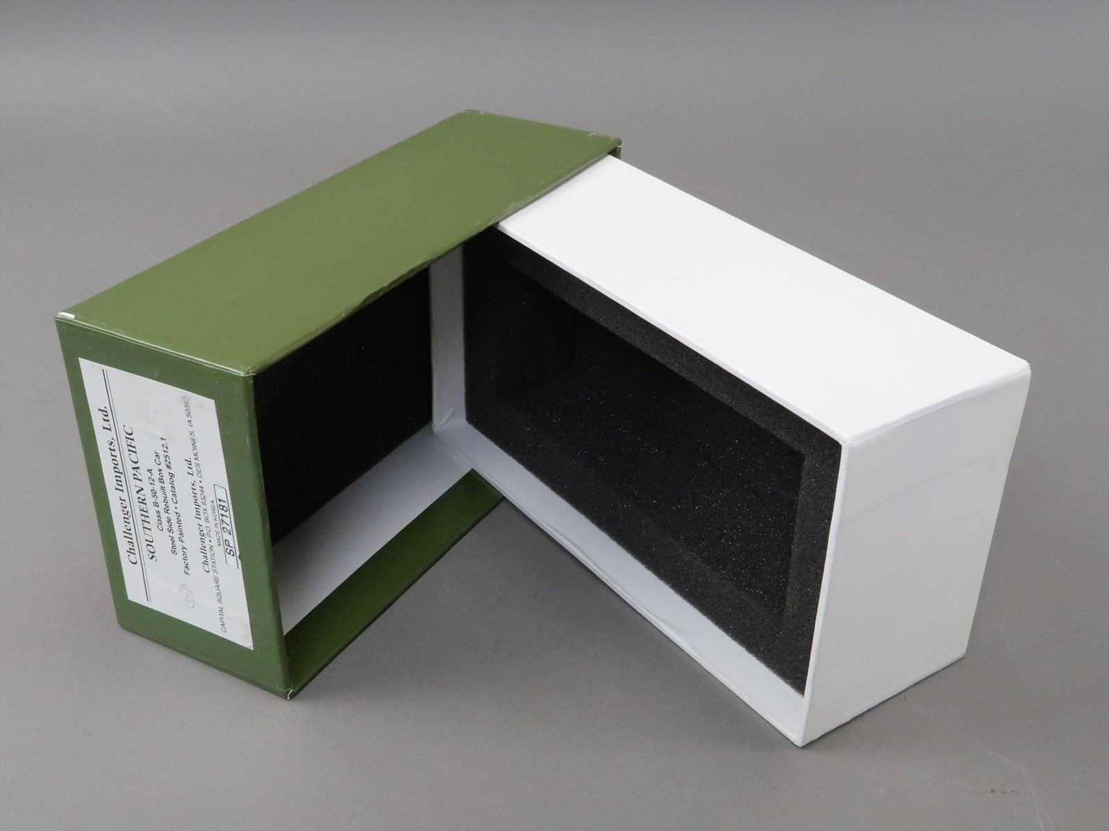 HO Brass Model - CIL 2512.1 SP Southern Pacific B-50-12-A Steel Rebuilt Boxcar #27181 - F/P ...