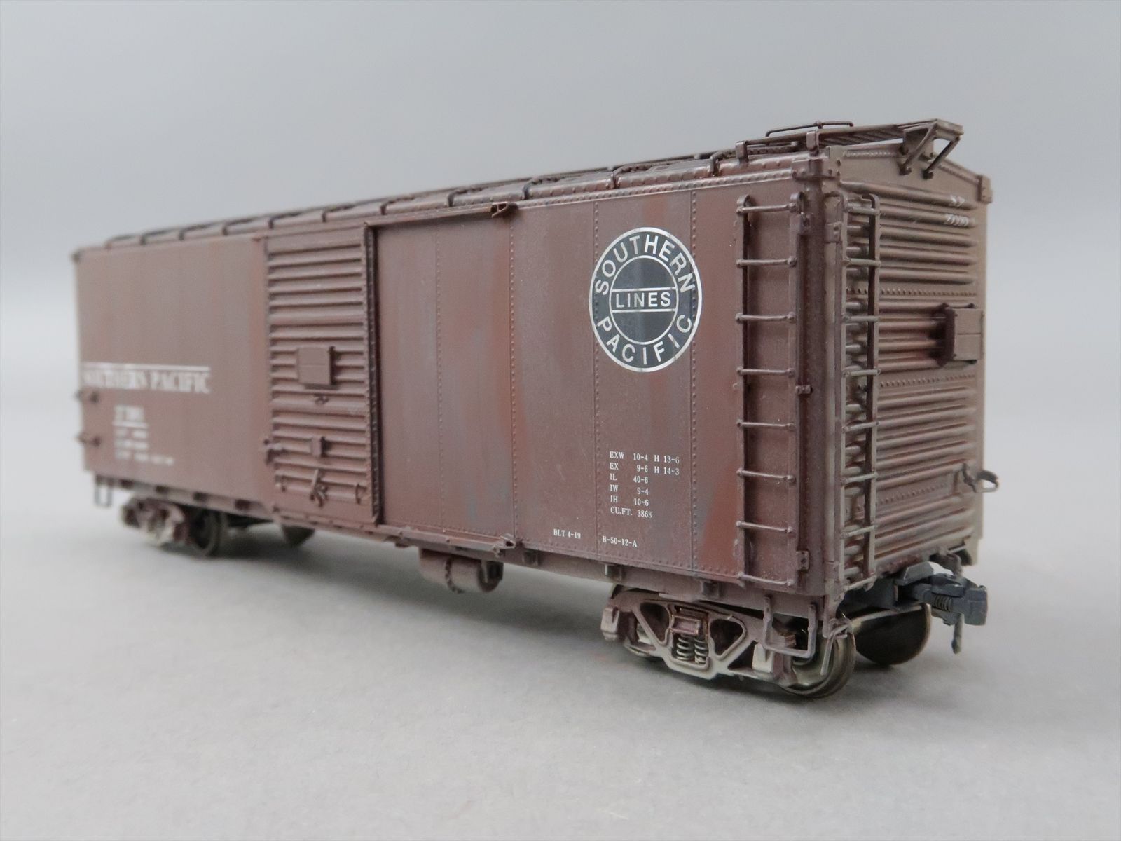HO Brass Model - CIL 2512.1 SP Southern Pacific B-50-12-A Steel Rebuilt ...