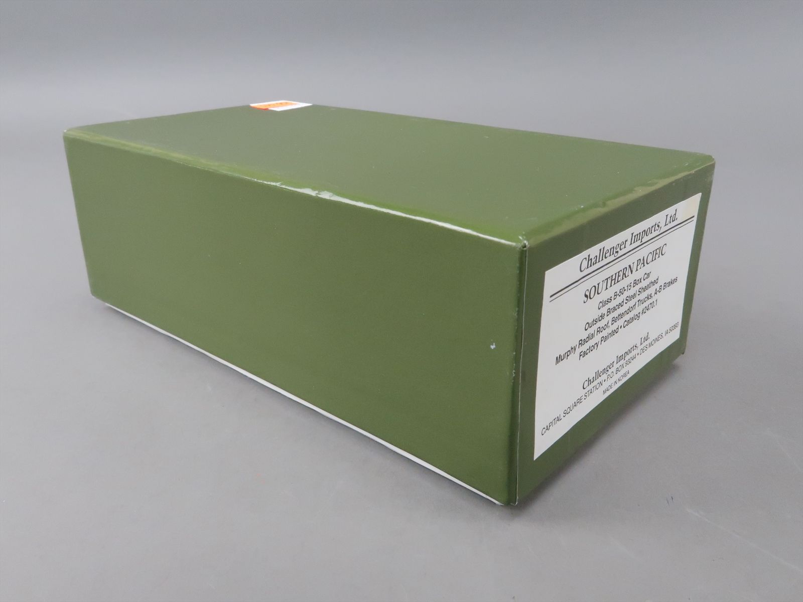 HO Brass Model - CIL 2471.1 SP Southern Pacific B-50-15 Boxcar Black ...