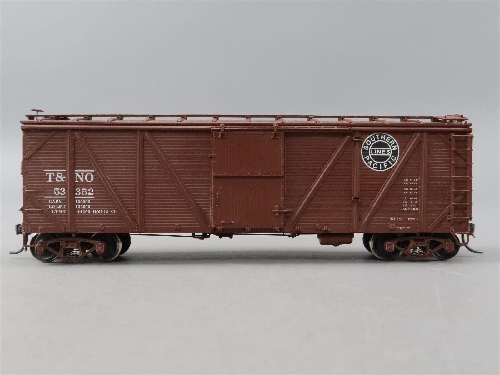 HO Brass Model - CIL 2473.1 T&NO Texas & New Orleans SP Southern Pacific B-50-15 Boxcar #53352 ...