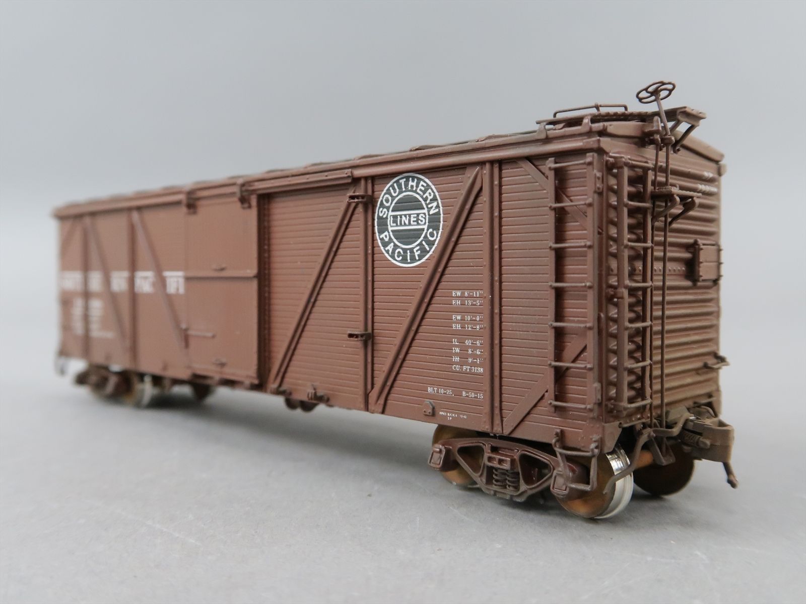 HO Brass Model - CIL 2469.1 SP Southern Pacific B-50-15 Boxcar Wood ...