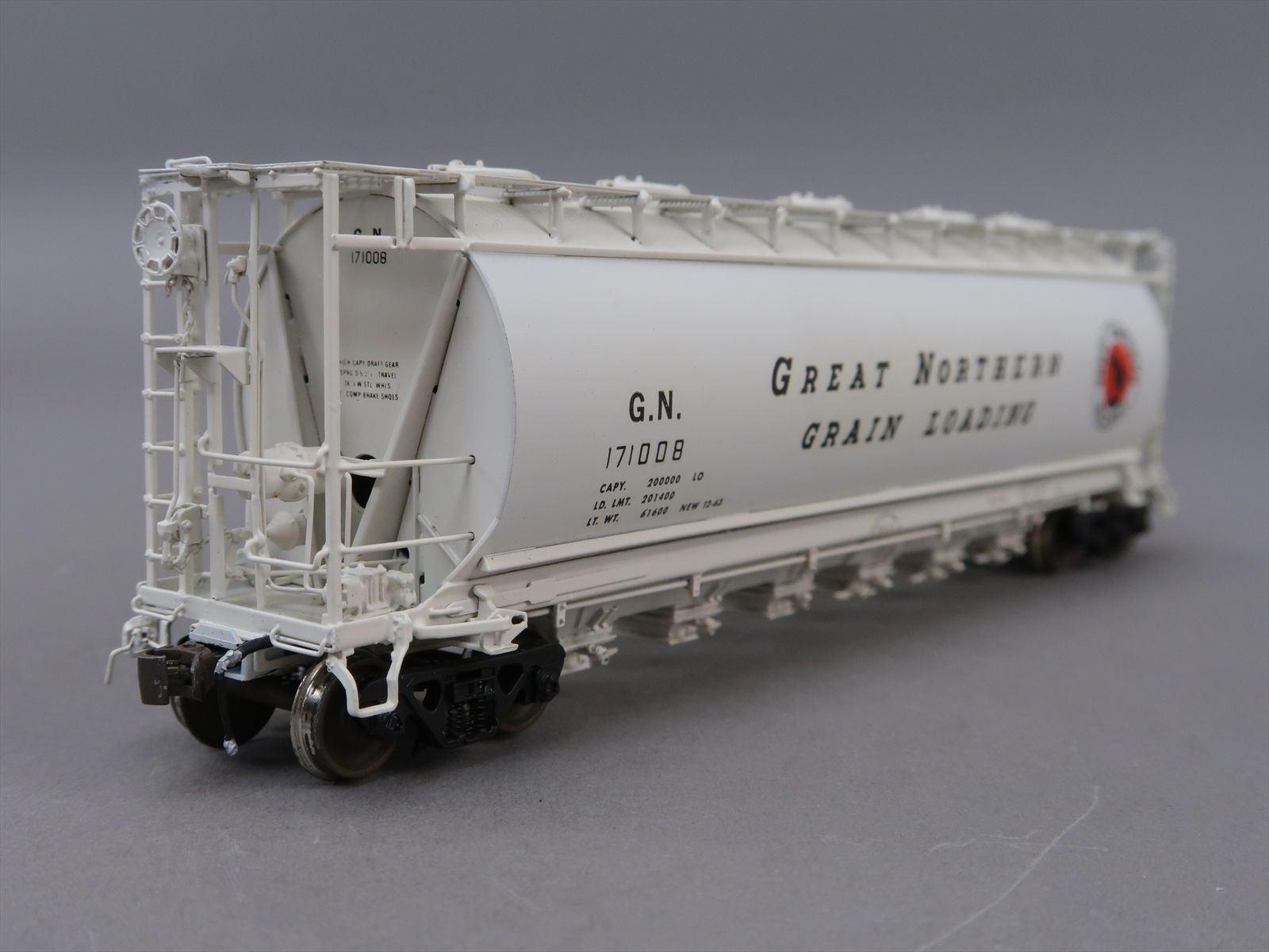 HO Brass Model - OMI 3037 GN Great Northern HC-60 Cylindrical Covered ...