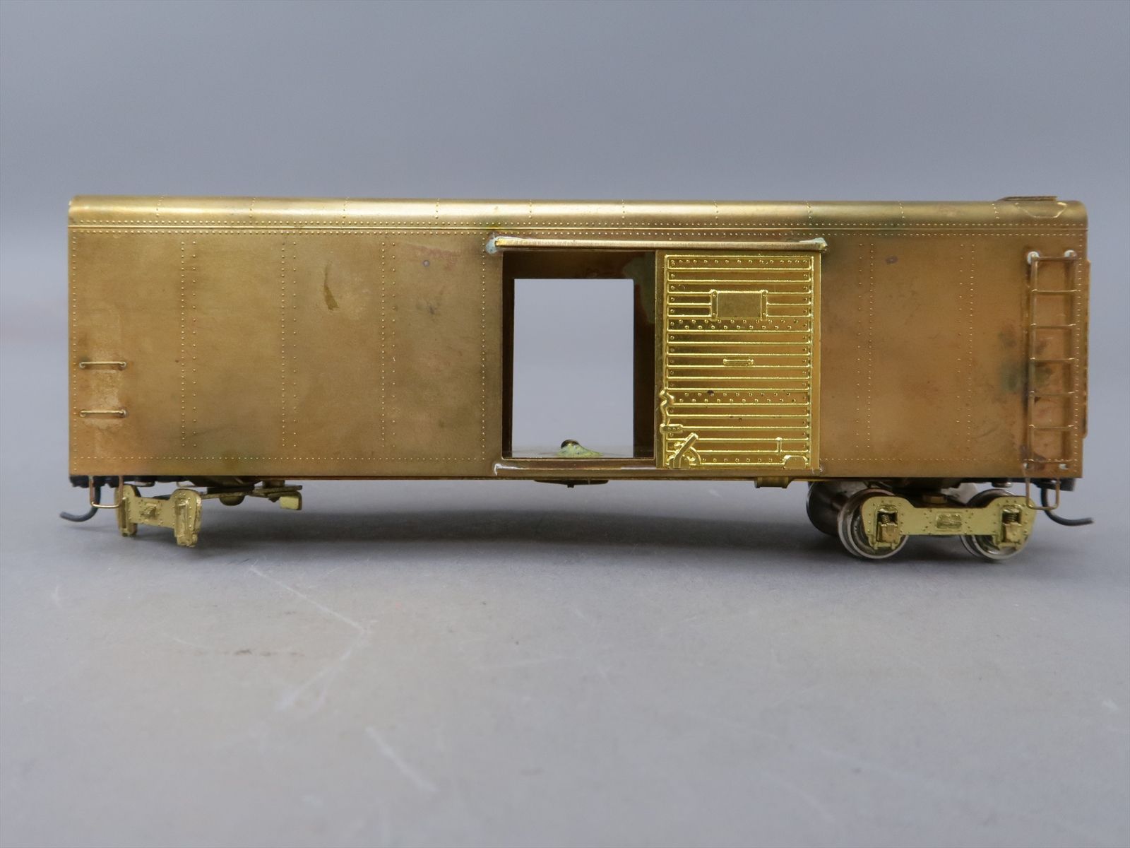 HO Brass Model - NPP 40' Boxcar Box Car 2 Doors X-31B - Unpainted - Kumata