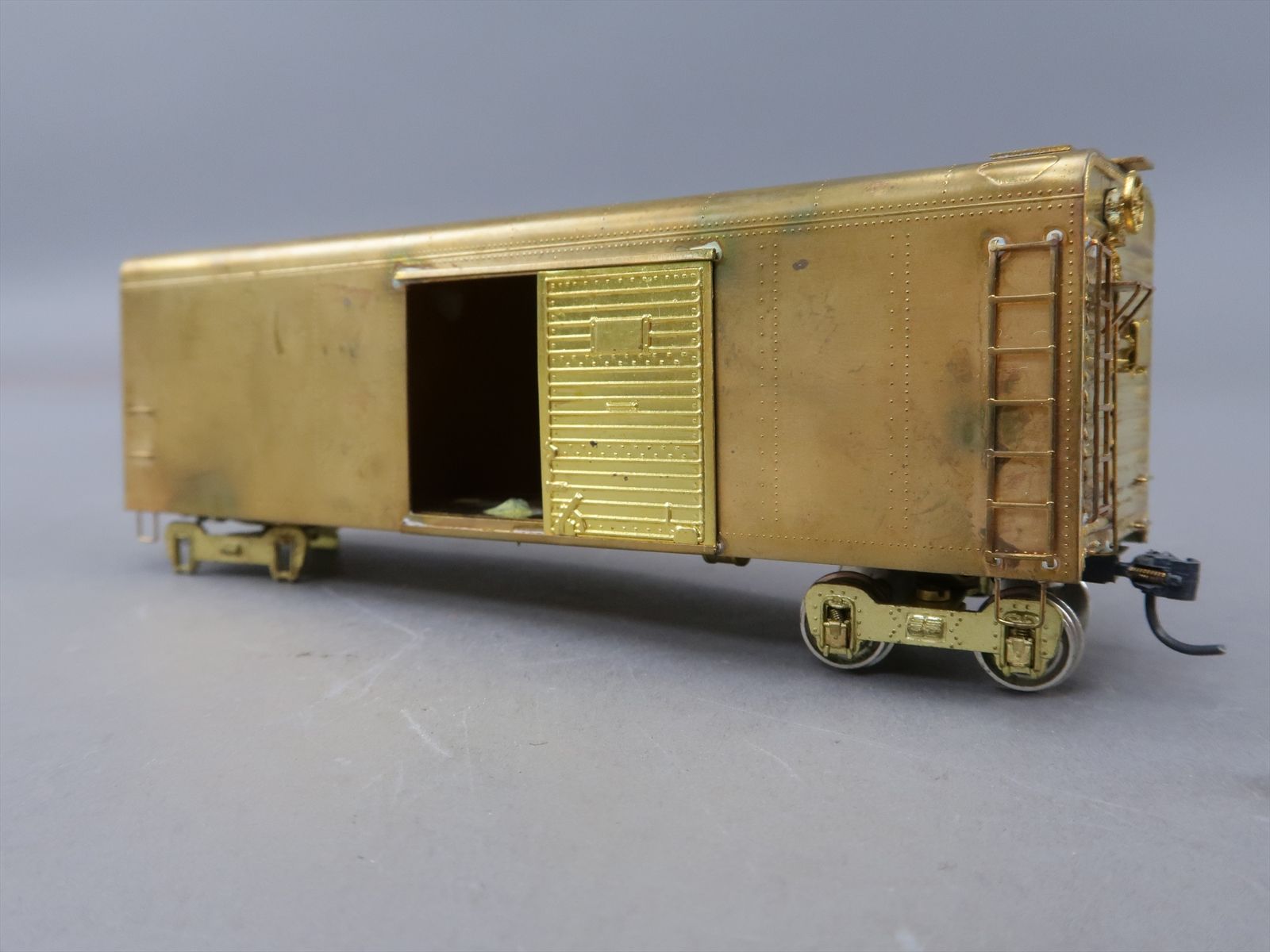 HO Brass Model - NPP 40' Boxcar Box Car 2 Doors X-31B - Unpainted - Kumata