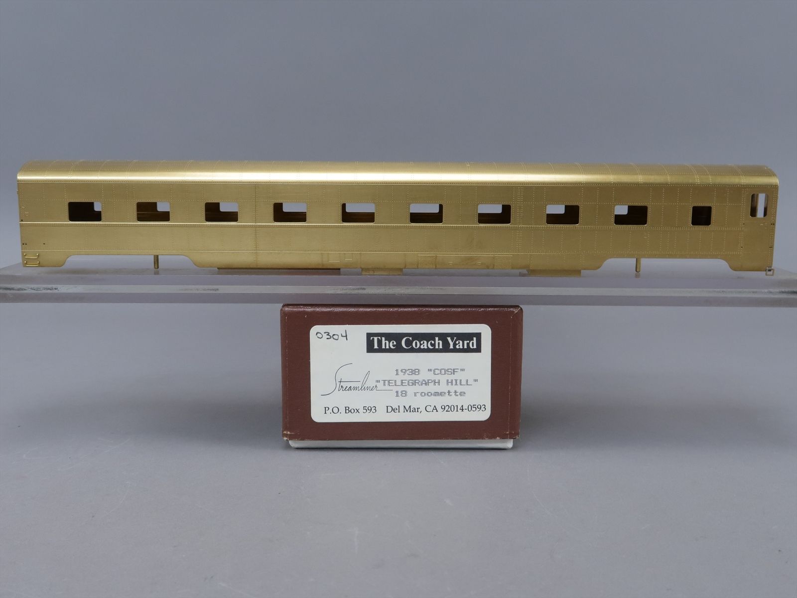 HO Brass Model - TCY 0304 UP Union Pacific COSF San Francisco 18 ...