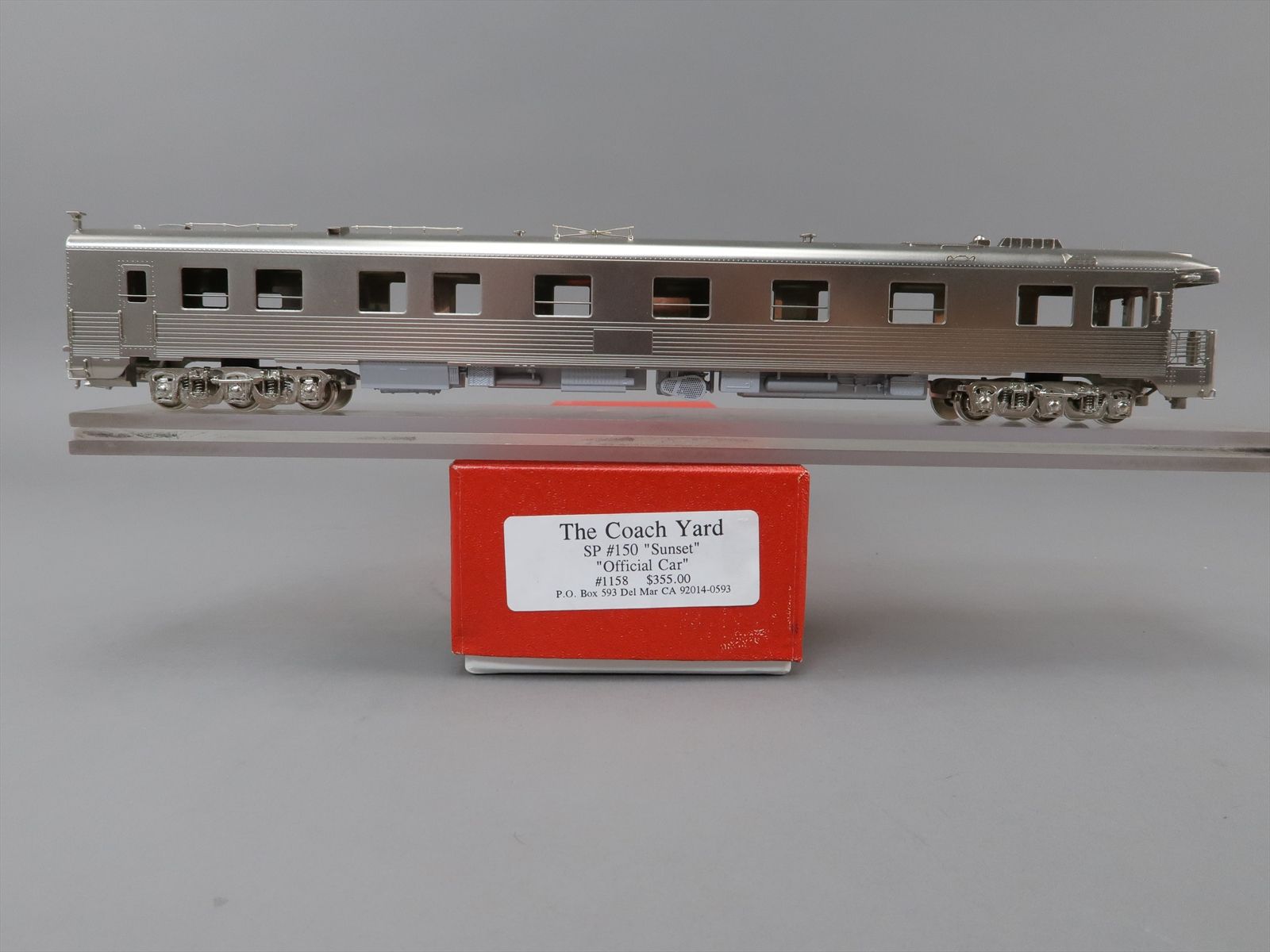 HO Brass Model - TCY 1158 SP Southern Pacific Sunset Limited Official ...