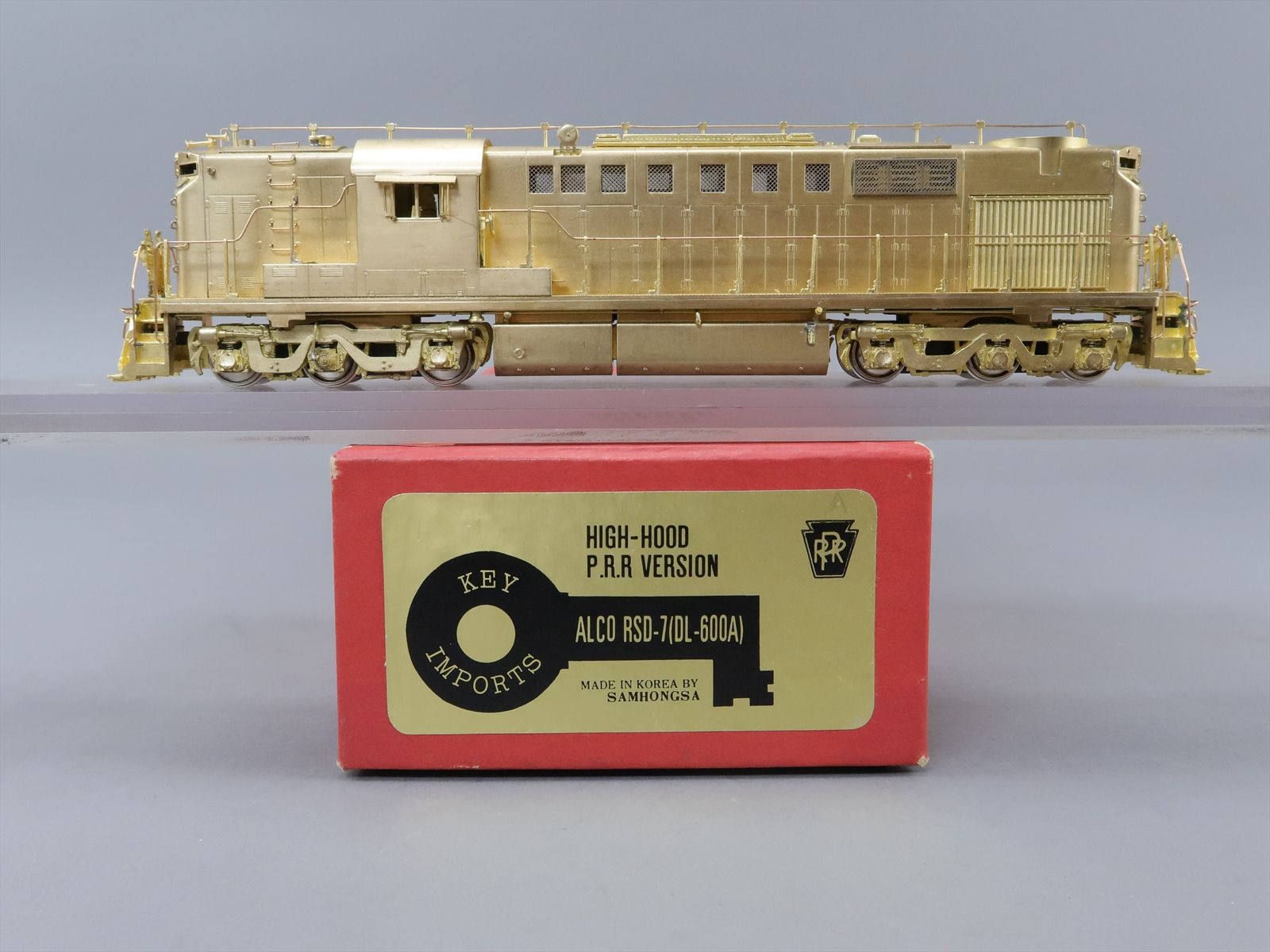 HO Brass Model - Key PRR Pennsylvania RSD-7 DL-600A High Hood ...