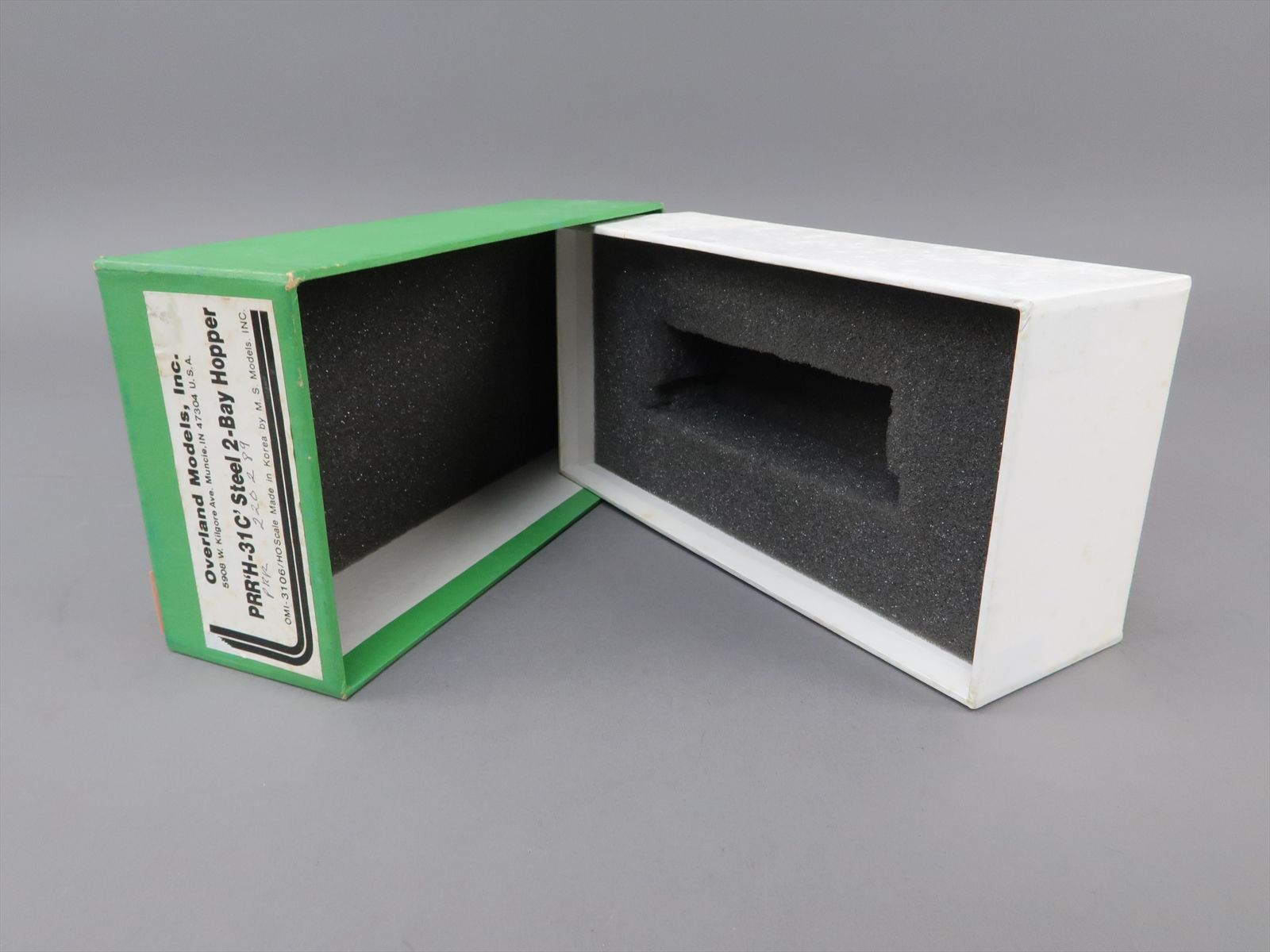 HO Brass Model - OMI 3106 PRR Pennsylvania H-31C Steel 2-Bay Hopper ...